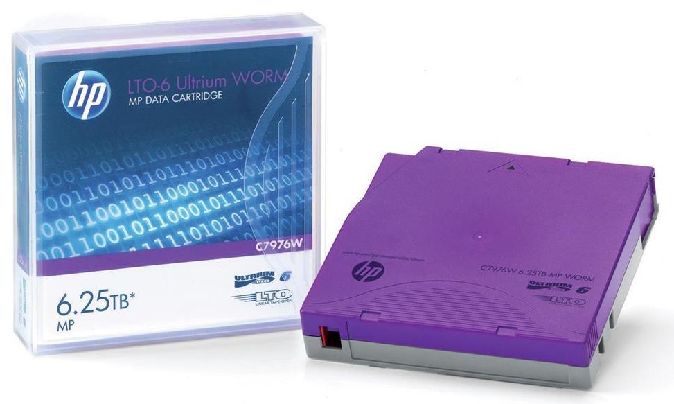 HP LTO Ultrium-6 6.25TB RW Data Cartridge Tape